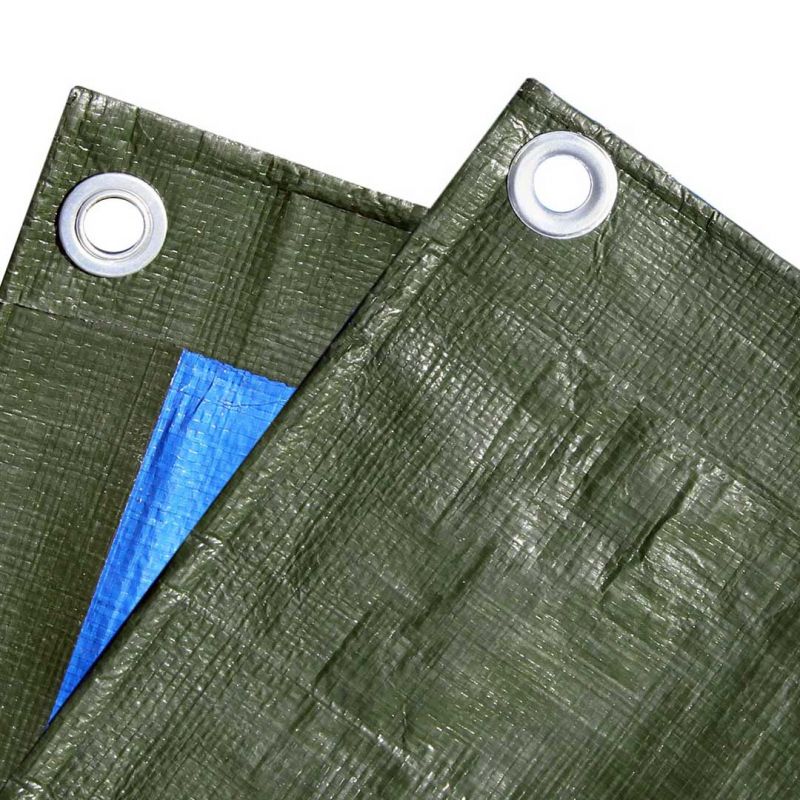 Abdeckplane | Gewebeplane 150 g/m² 6x10m grün/blau kaufen