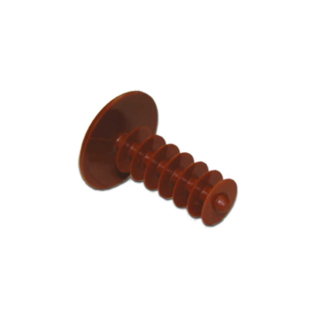 Abdeckkappe Rundlamelle 28x40mm rotbraun kaufen